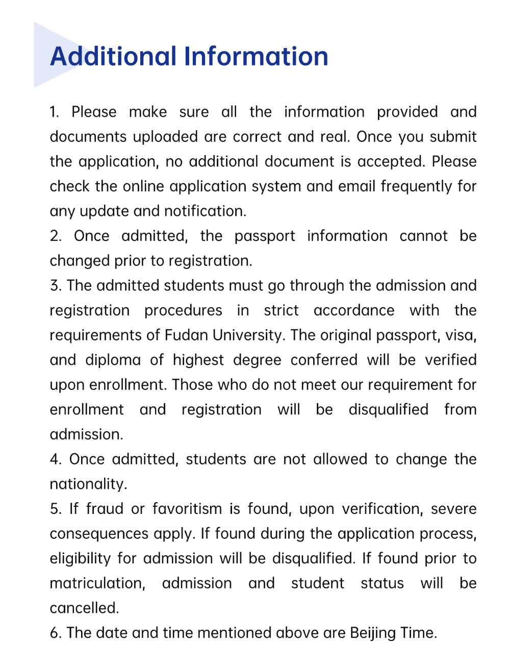 2026 Fudan Pre-University Program for International Students (English ...
